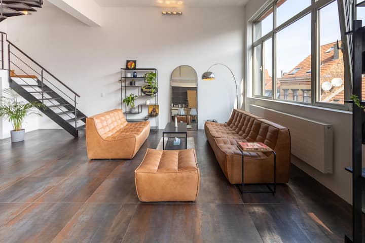 Loft Spacieux Et Moderne - Brüsszel