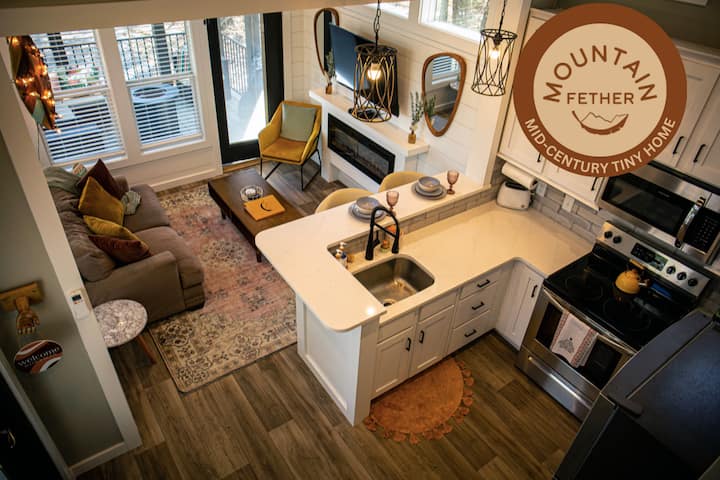 Mid-century Modern Cabin - Mountain Fether - Mentone, AL