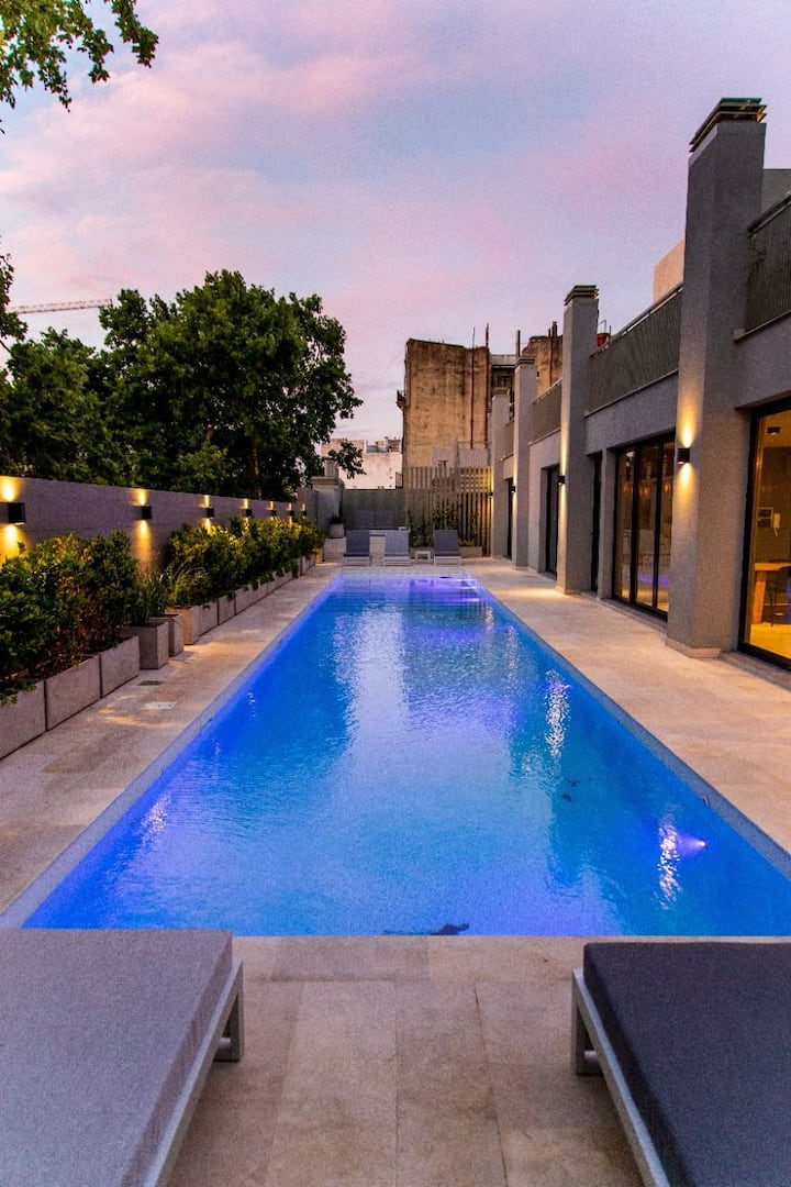 San Telmo Gem 2br 24x7 Front Desk Gym Pool Wifi - Argentina