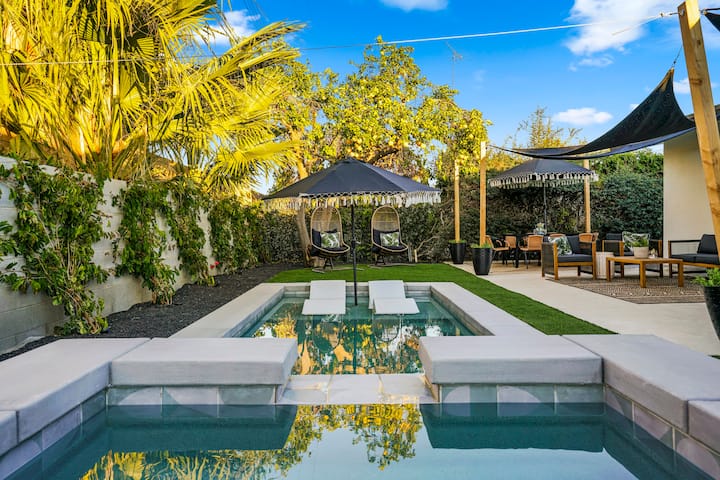 Backyard Pool Oasis @ The Tulum House - Indio, CA