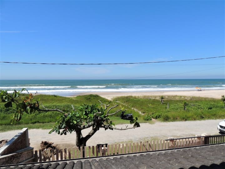 Casa 5 Suítes Com Ar Condicionado Frente Para Mar - Guaratuba