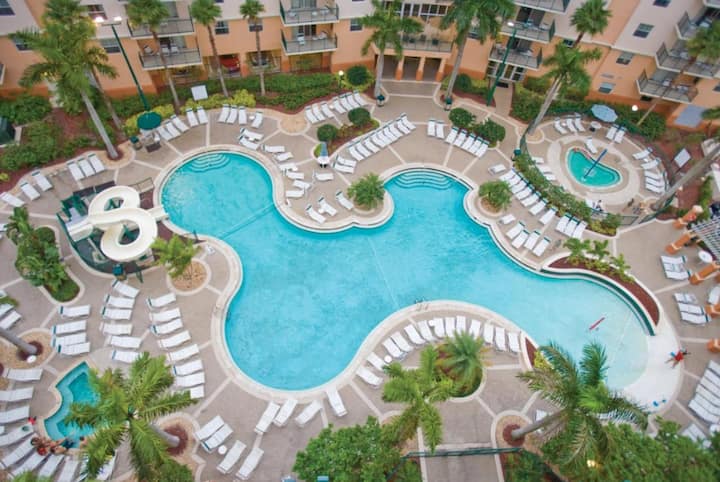 Wyndham 2 Bedroom - 3 Beds Condo - Palm Aire - Pompano Beach, FL