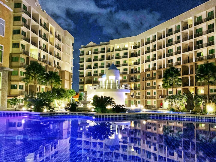 Pattaya市中心泳池一卧公寓1br Pool View - Pattaya City