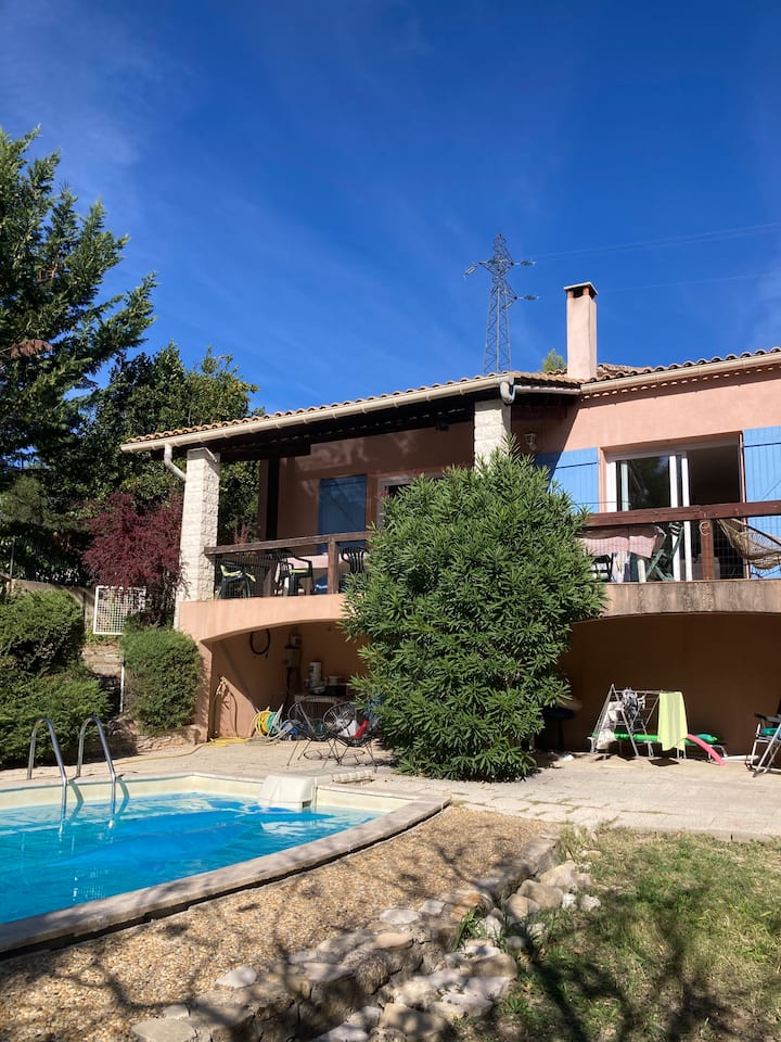 Villa Provençale Avec Piscine - Manosque
