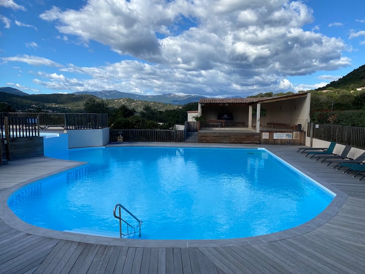 Villa & Piscine Santa Giulia - Plage de Palombaggia