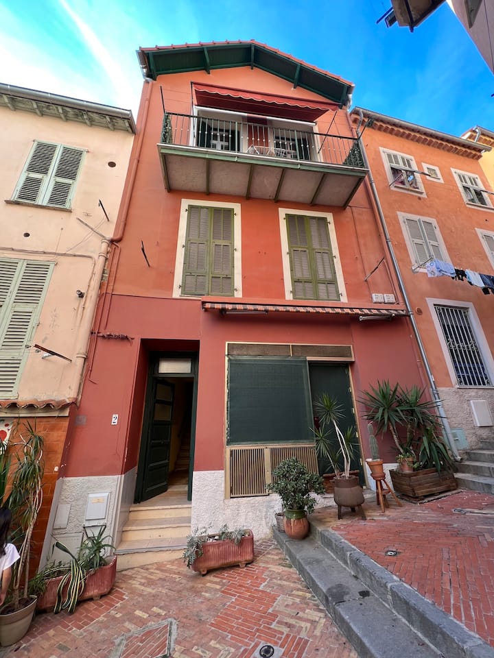 Appartement 3p - Vieux Village Villefranche/mer. - 濱海自由城