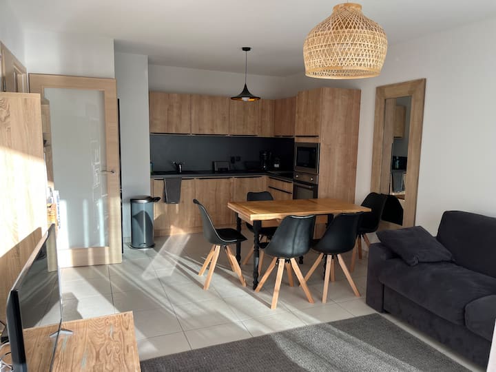 Beau T3 Neuf Briançon + Terrasse - Claviere