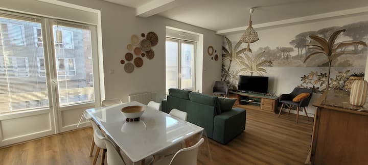 Spacieux, Cosy, Tout Confort, 40 M De La Mer - Bray-Dunes