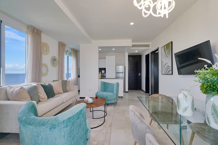 Beachside 1bdr Dreamy Apt.| Bbq + Pool & Sea View - Repubblica Dominicana