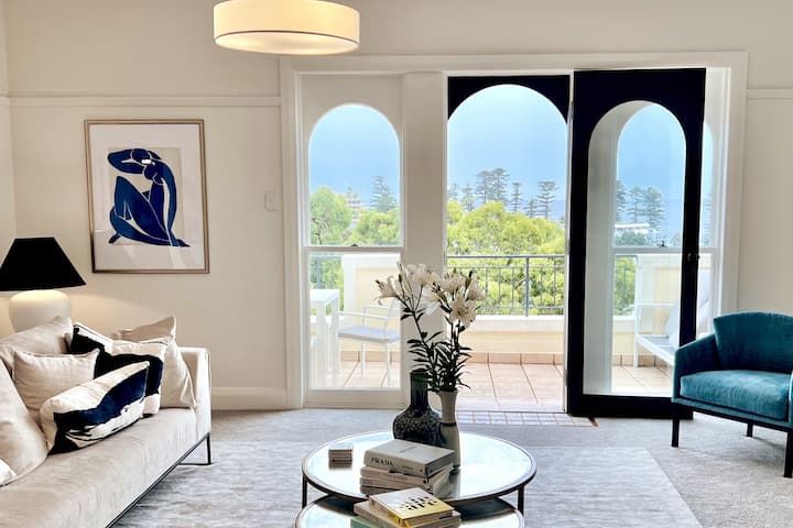 Spacious 3-bedroom Ocean-view Home, Walk To Beach - Manly