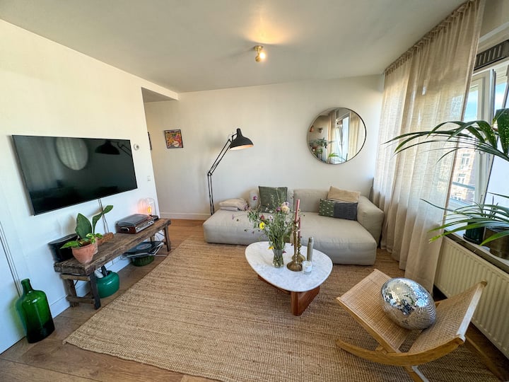 Bright Apt. With Rooftop Terrace @ Shopping Street - Amsterdam