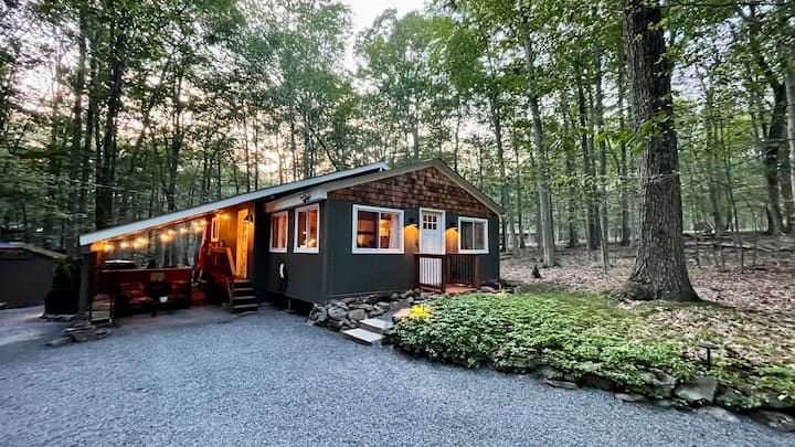 Chippers Cozy Cabin-lake Fishing, Swim/hike/hottub - Arrowhead Lake, PA