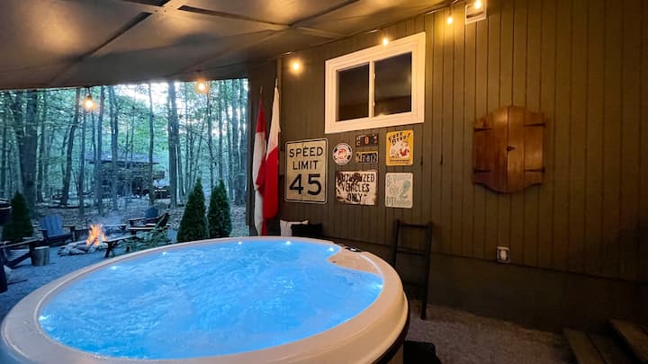 Chippers Cozy Cabin-lake Fishing, Swim/hike/hottub - Arrowhead Lake, PA