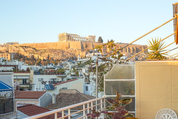 Littlesugar Koukaki With Stunning Acropolis View - Atenas