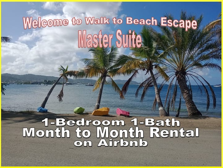 Catchpricedrop! Walk To Beach Escape Mastersuite - U.S. Virgin Islands