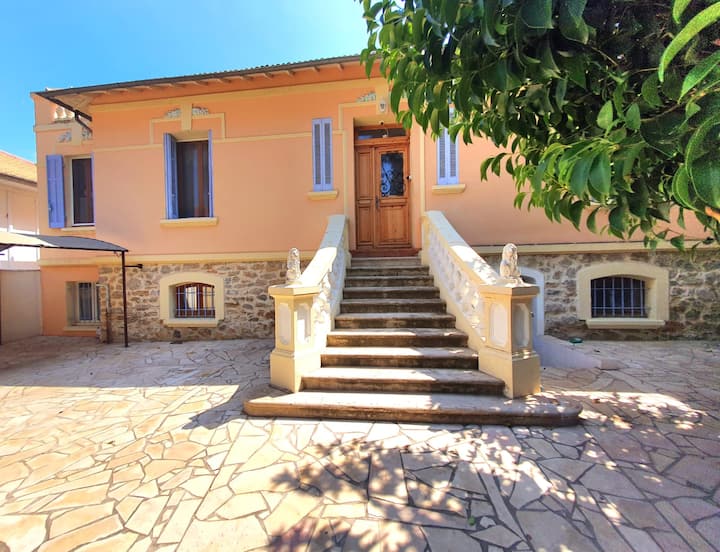 1er- Belle Villa De Maître Hyères- Climatisée - Hyères