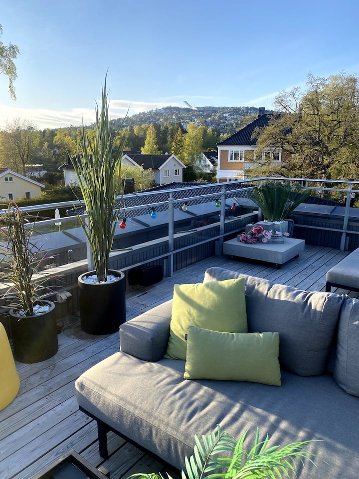Amazing House With 360 Terrace - Oslo