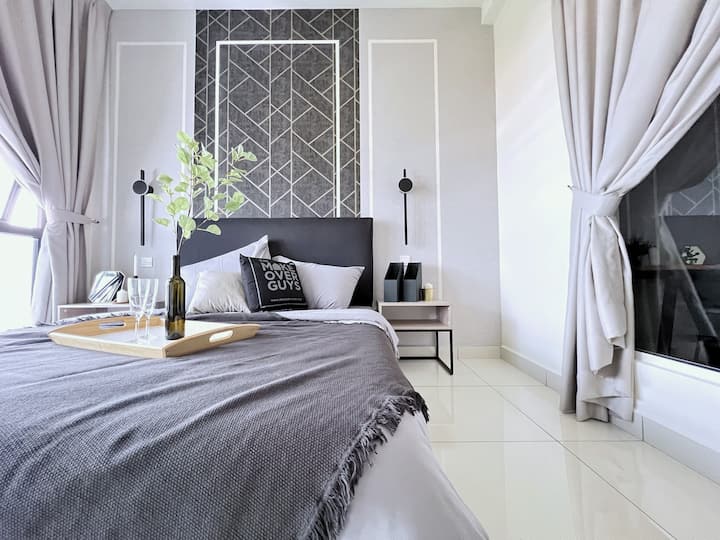 Arte Cozy 1br Suite | 1 Free Carpark - Petaling Jaya
