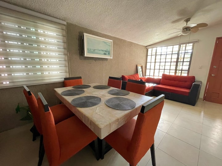 Espaciosa,centrica Y Bonita Casa, 10 Personas - Cancún