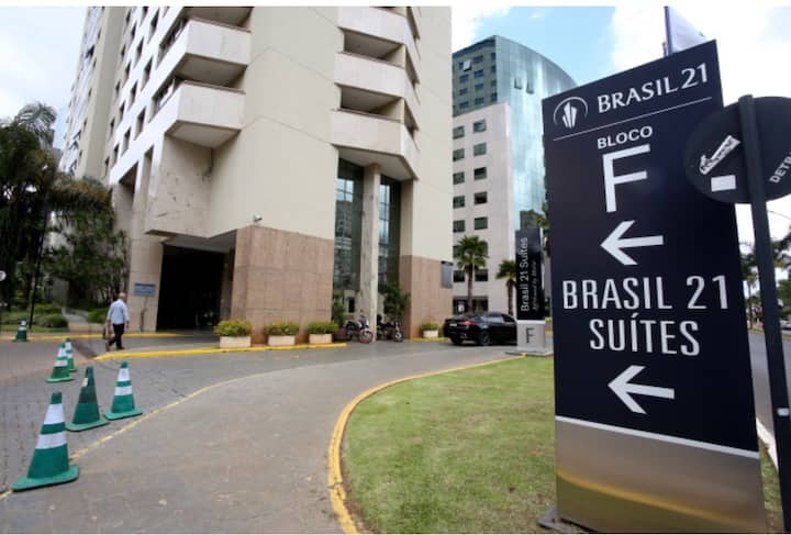 Flat Brasil 21 Suítes Blocos F Meliá
Apt 1114 - Brasília