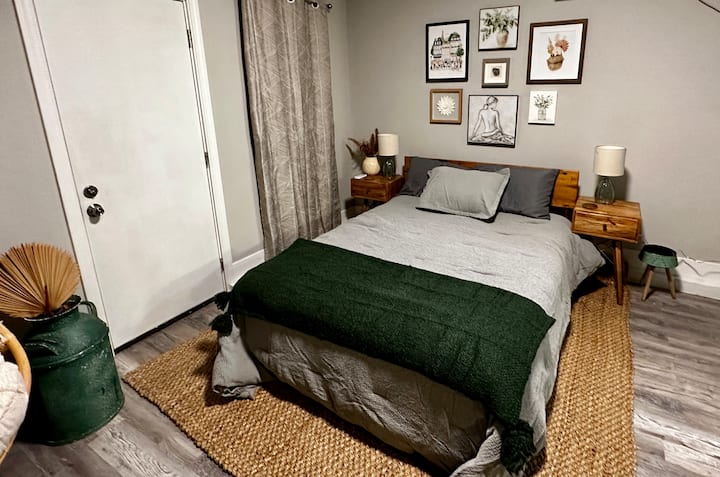 Boho Bungalow Near Tu/dt/cherry St/expo Center - Osage Casino - Tulsa