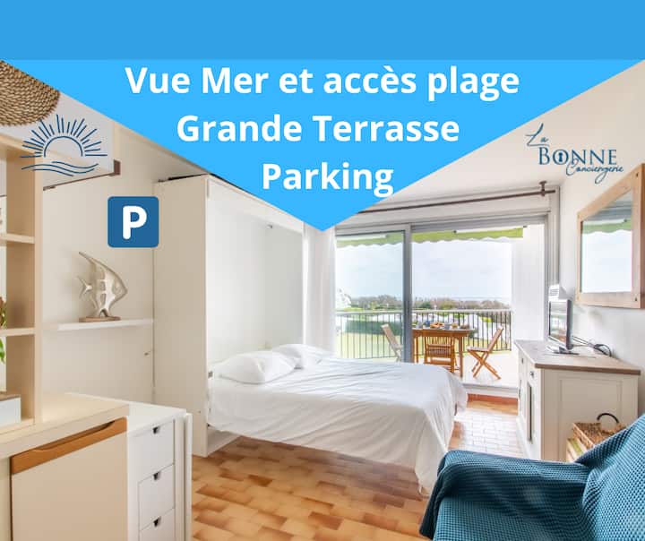 Les Dunes * Vue Mer * Piscine * Parking Privé - La Grande-Motte