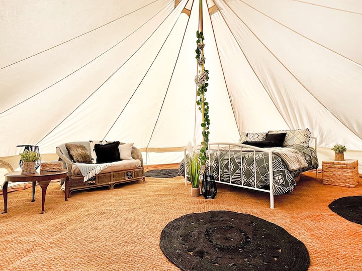 Little Elses Glamping Bell Tent - Sevenoaks