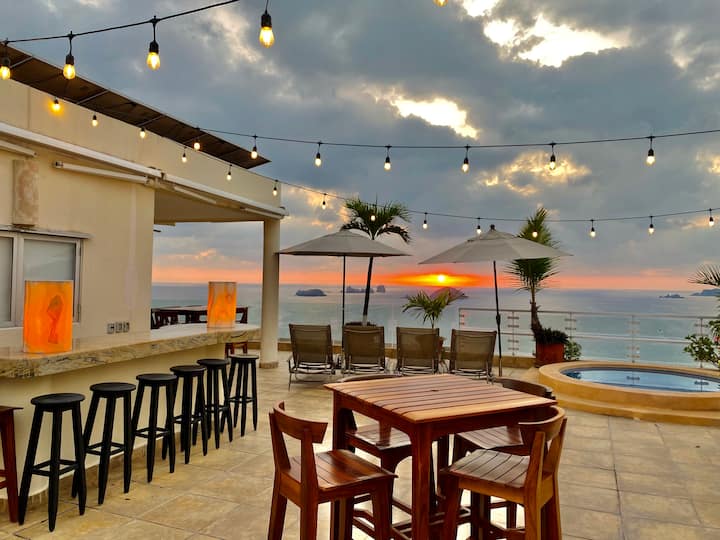 Luxurious Ph W/beach Club, In Ixtapa! 5573223188 - Zihuatanejo