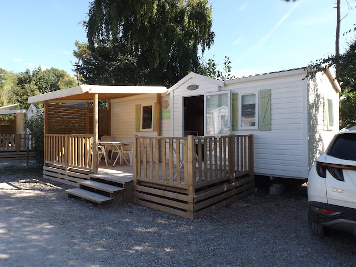 Loue Mobil Home 6 Places - Sainte-Cécile Plage