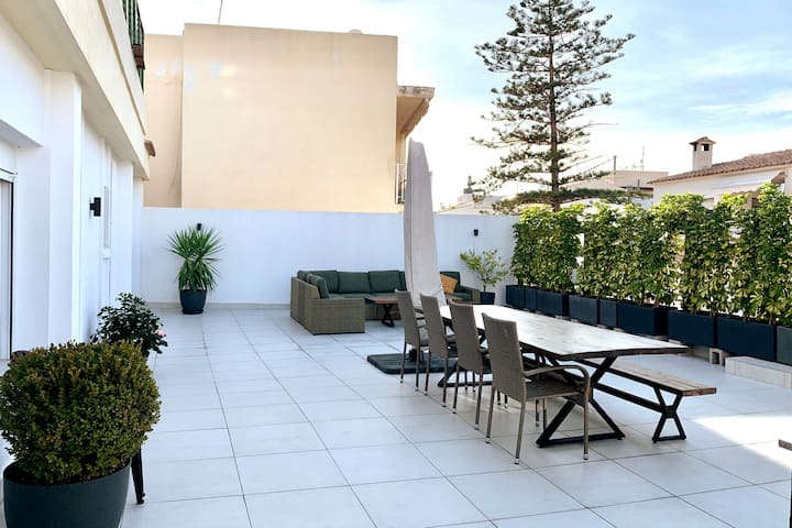 Penthouse - 25 M Till Stranden - Xl Privat Terrass - Altea