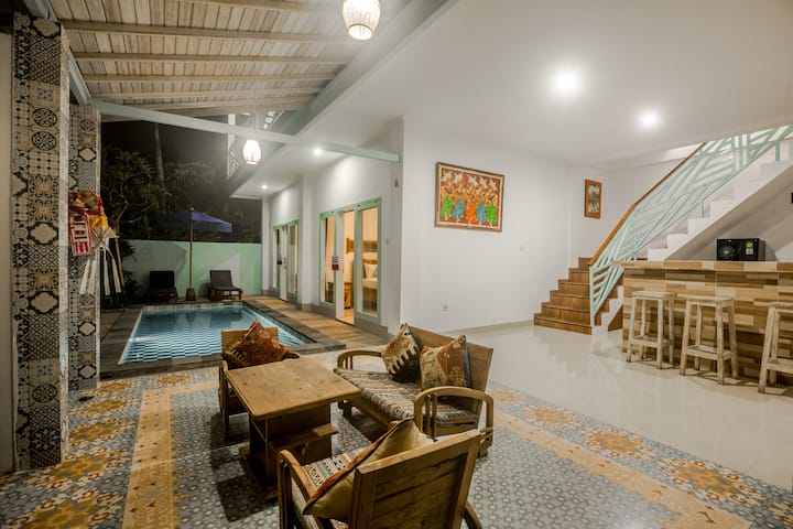 #1 Brand New 1br Modern Aprt Close To Canggu Beach - Bali