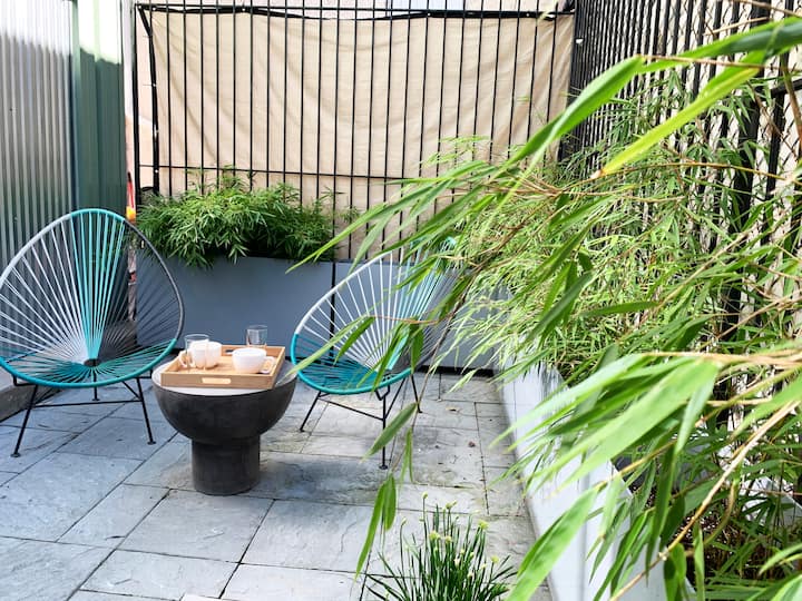 Loft Suite With Private Backyard In Art Tower - 費城