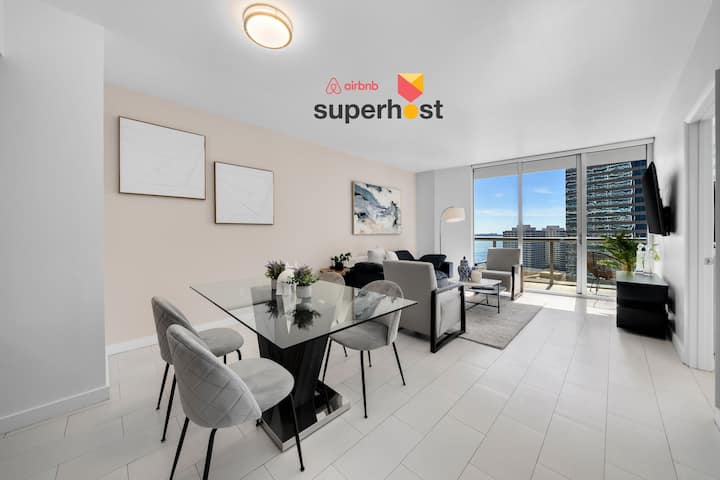 Splendid Ocean View 2br/1ba | Icon Brickell - Miami