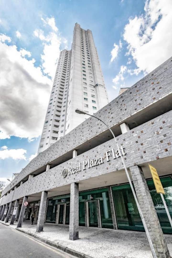 Apto Aconchegante Central De 2 Quartos - Curitiba