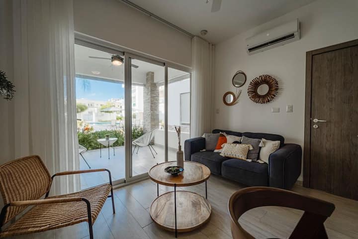 Hermoso Apartamento Con Piscina, Cerca De La Playa - Punta Cana