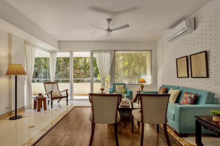 Homely And Cozy 2bhk Near Candolim - Goa