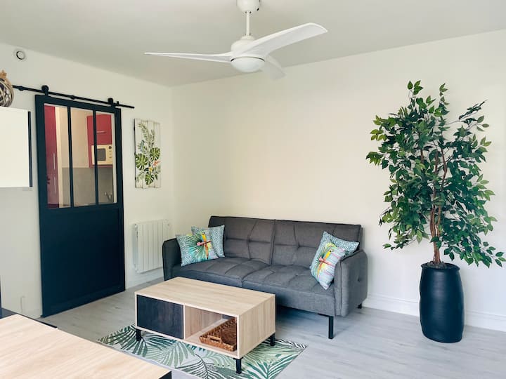 Studio 4 Pers. & Parking Privé - Plage du Grand Travers