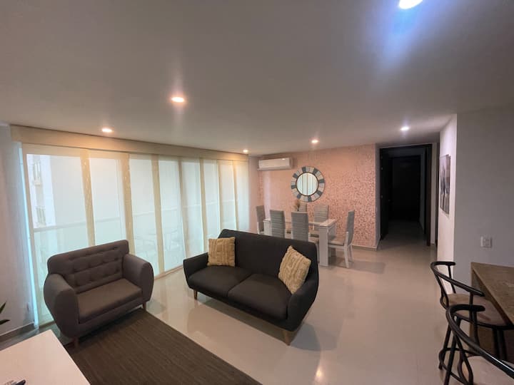 Apartamento Cómodo Y Moderno Cerca Del Buena Vista - Barranquilla