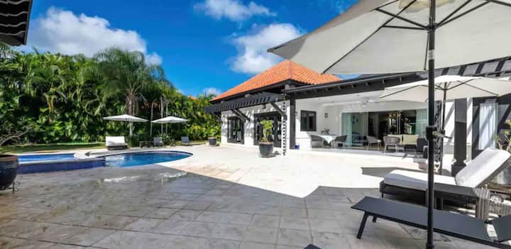 5 Bedrooms / 8 Beds/7 Bath Villa Casa De Campo - La Romana