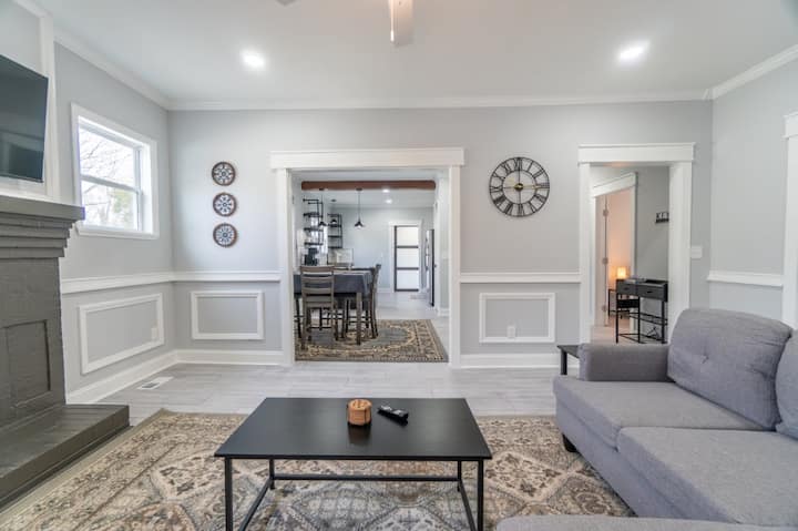 3br Bungalow 5 Min To Downtown Durham Free Parking - Durham, NC