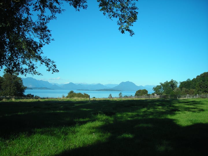 Hermosa Casa Vista Al Lago Ranco - Lago Ranco