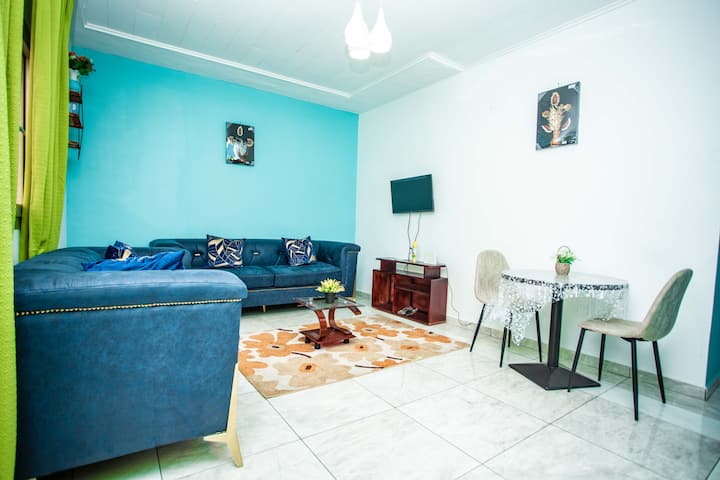 Meublé Bonamoussadi, Groupe éLectrogène, Fibre. - Douala