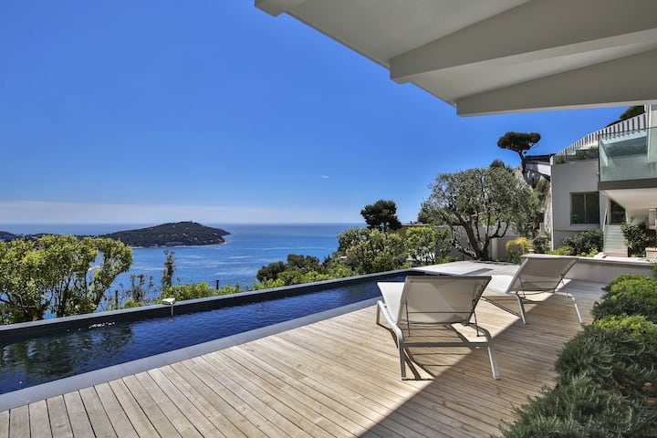 Charming Villa Infinity View - Villefranche-sur-Mer