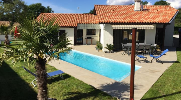 Villa Piscine Bassin Arcachon - Le Teich