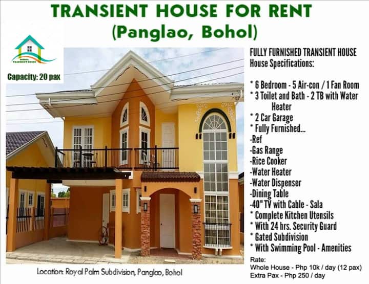 Home In Bohol - Royal Palms Uno, Dauis-panglao Rd - Panglao