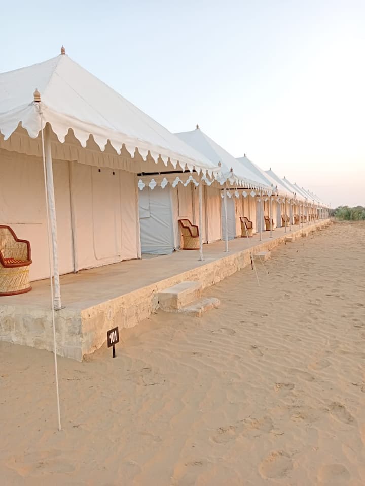 Tent Stay In Budget Rate Hinduja Camp - ジャイサルメール