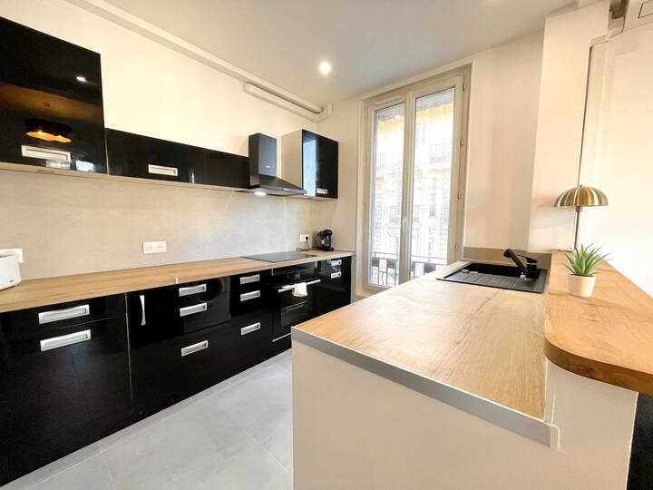 Cosy 2 Pièces 45 M2 - Proche Gare & Libération - Nicea