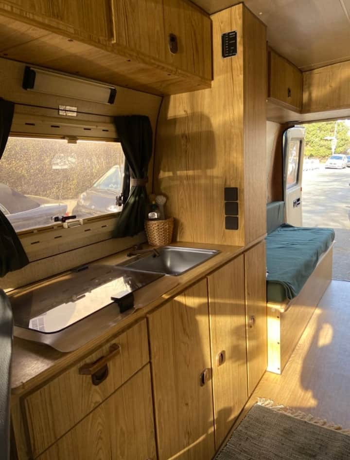Camper/ Van Oldtimer Mercedes 208d - Frankfurt