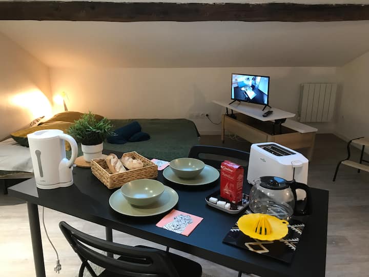 201- Studio Calme Et Confortable - Saint-Étienne