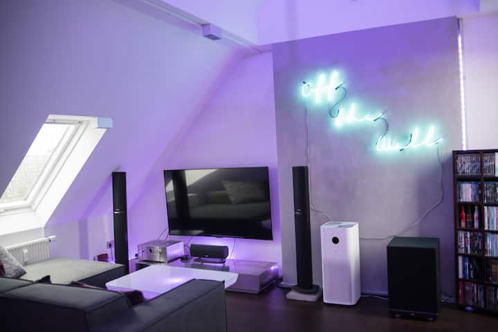 Stylische Dachgeschosswohnung - Unterföhring